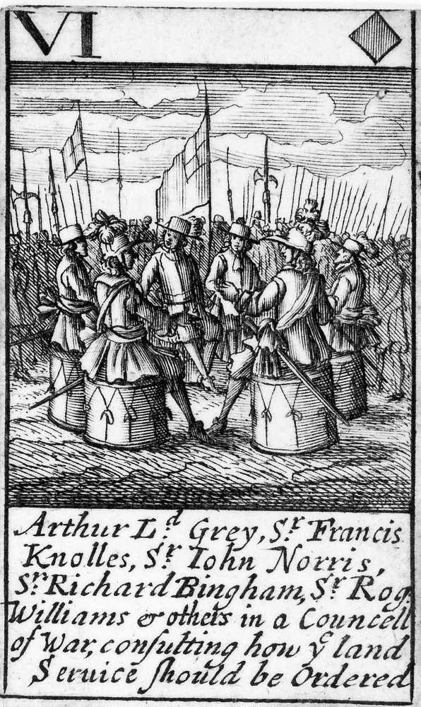 Trinx Spanish Armada 1588. N'arthur Lord Grey Sir Francis Knolles Sir ...